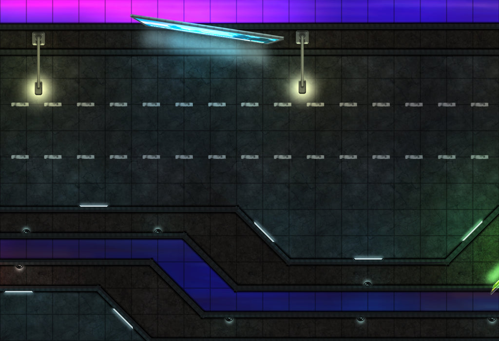 Map - Cyberpunk Highway (13x19) – Aradani Costumes